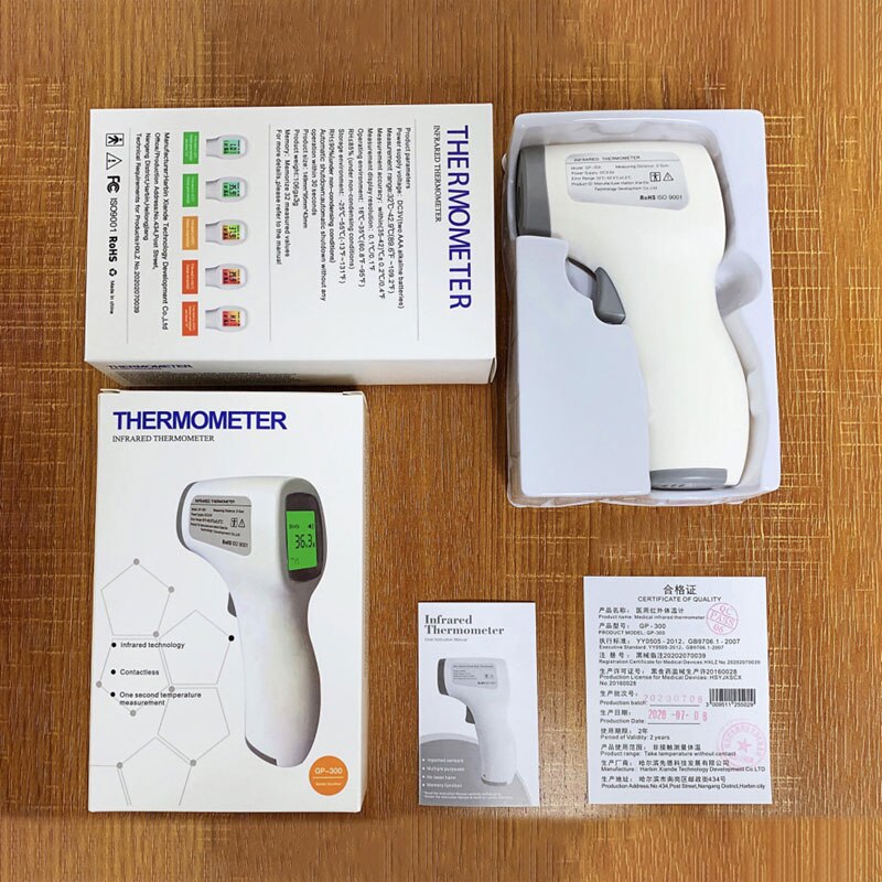 Thermometre frontal infra medizinische oorthermome... – Vicedeal