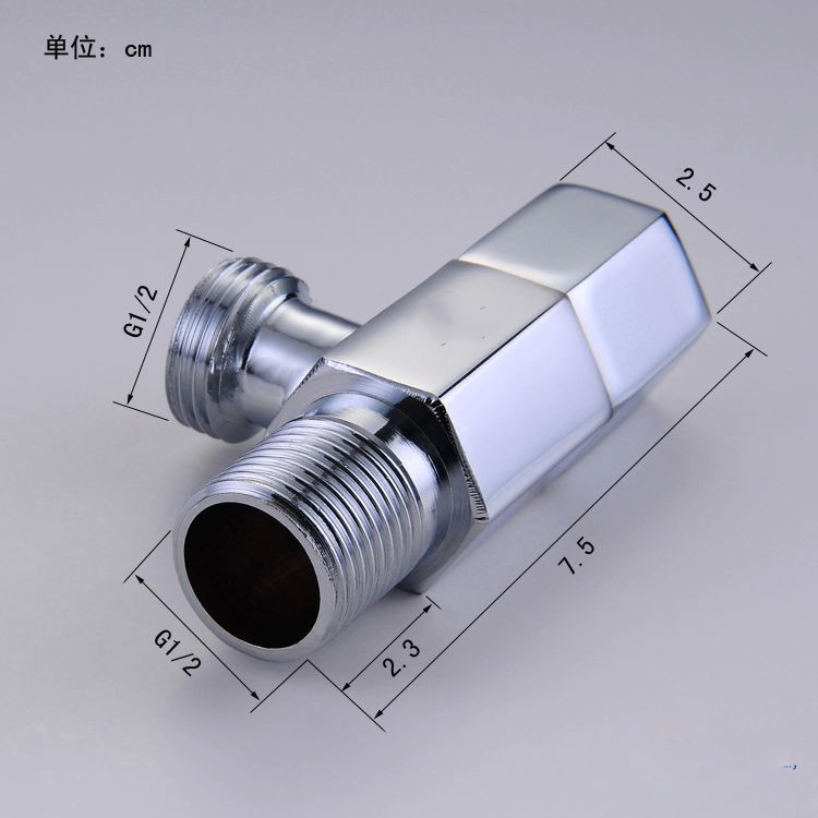 Faucet Replacement Parts 1/2"Male Chrome Bras... – Vicedeal