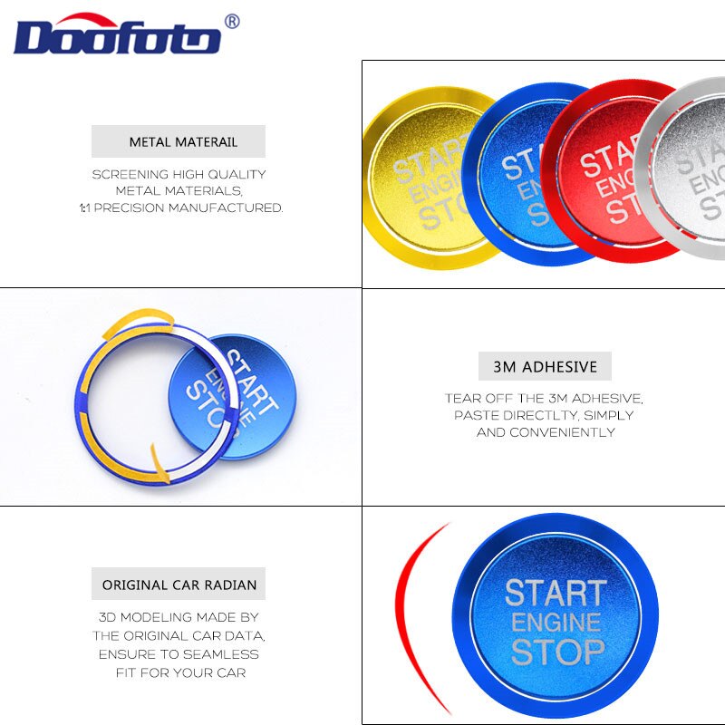 Doofoto Auto Start Engine Cover Voor Alfa Romeo Gi... – Grandado