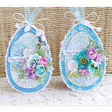 Paasei Frame Patroon Metalen Stansmessen Stencils ... – Vicedeal