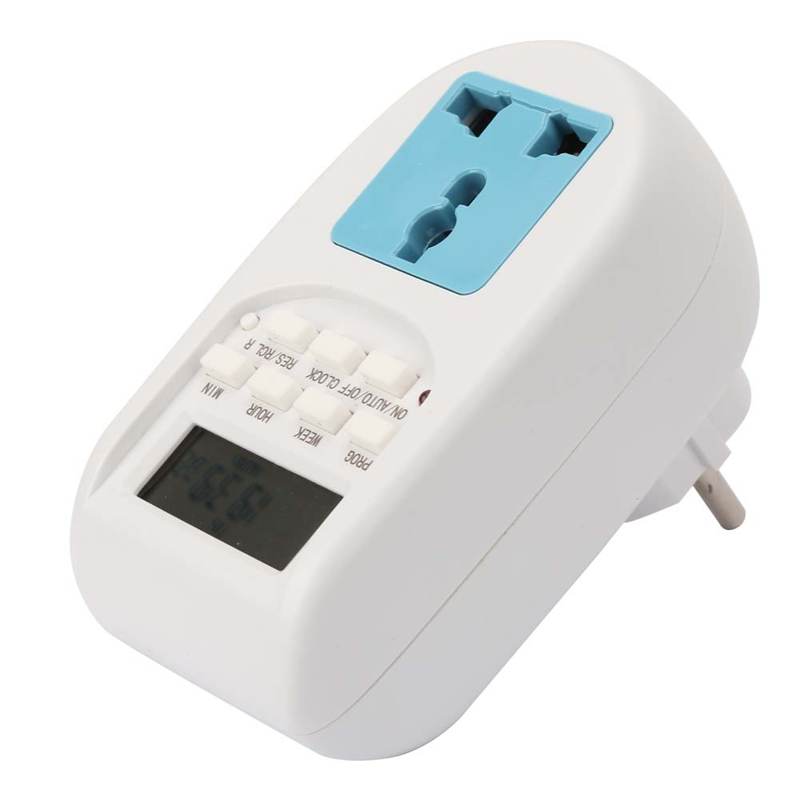 Stopcontact Digital Display Eu Plug Programmable P Vicedeal