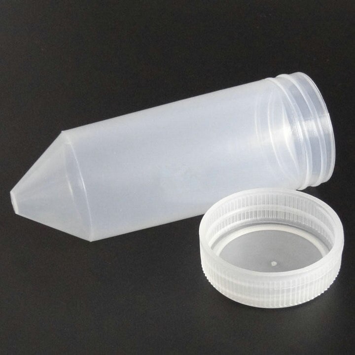 120ml plastic centrifugal tube sharp/V-shaped bott... – Vicedeal