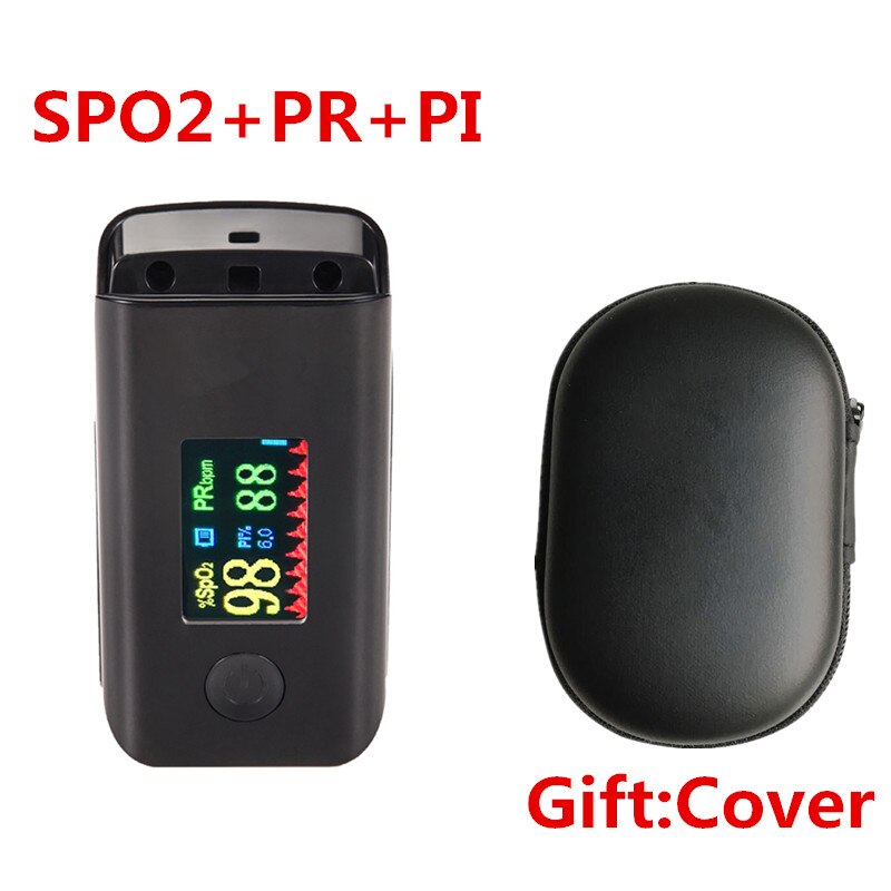 Vinger Pulsoxymeter Pi Pr SPO2 Nauwkeurige Meter D... – Vicedeal