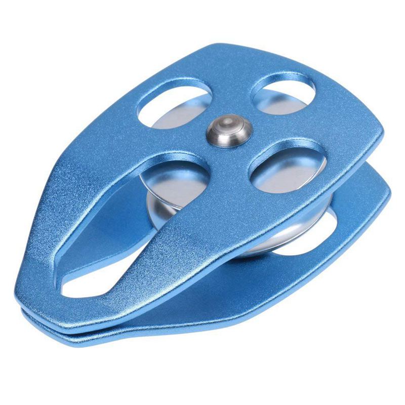 30kn Rope pulley great rea Simple / Double For Tre... – Vicedeal