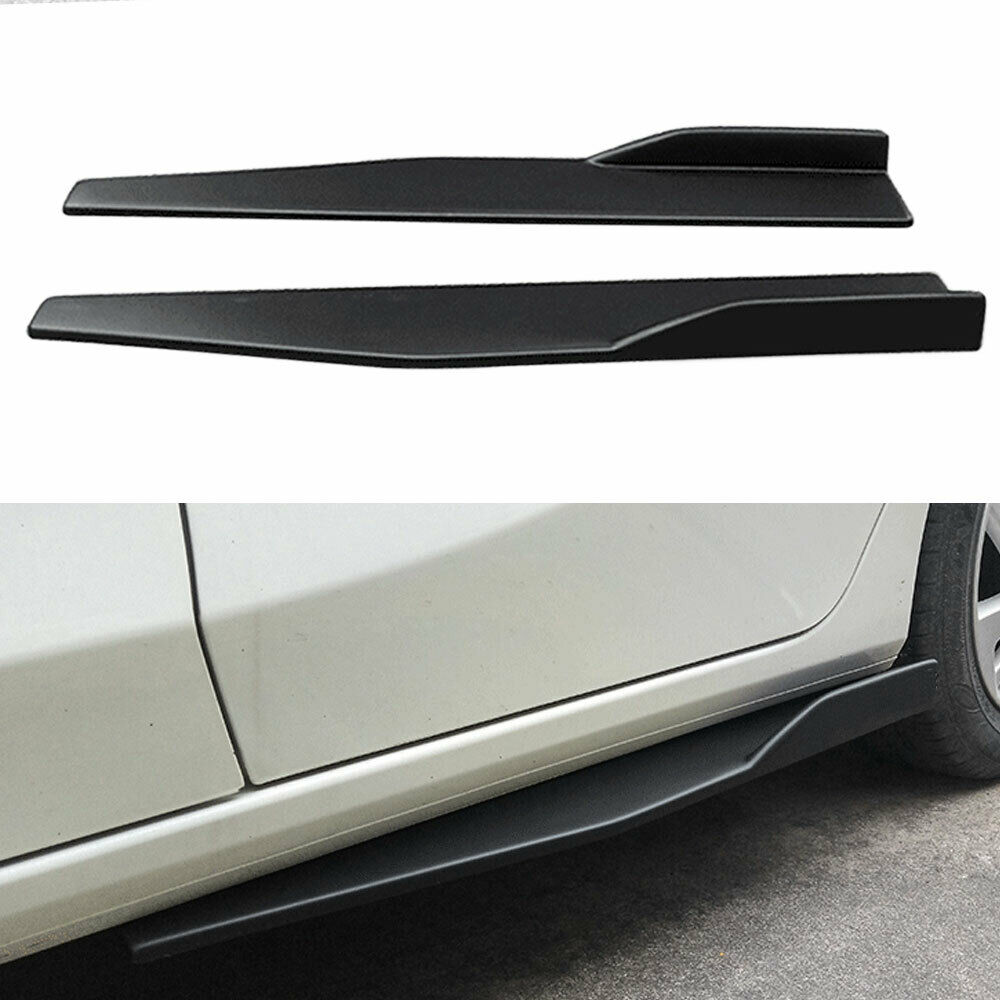 Pair 74.5cm Car Carbon Fiber Side Skirts Rocker Sp... – Grandado
