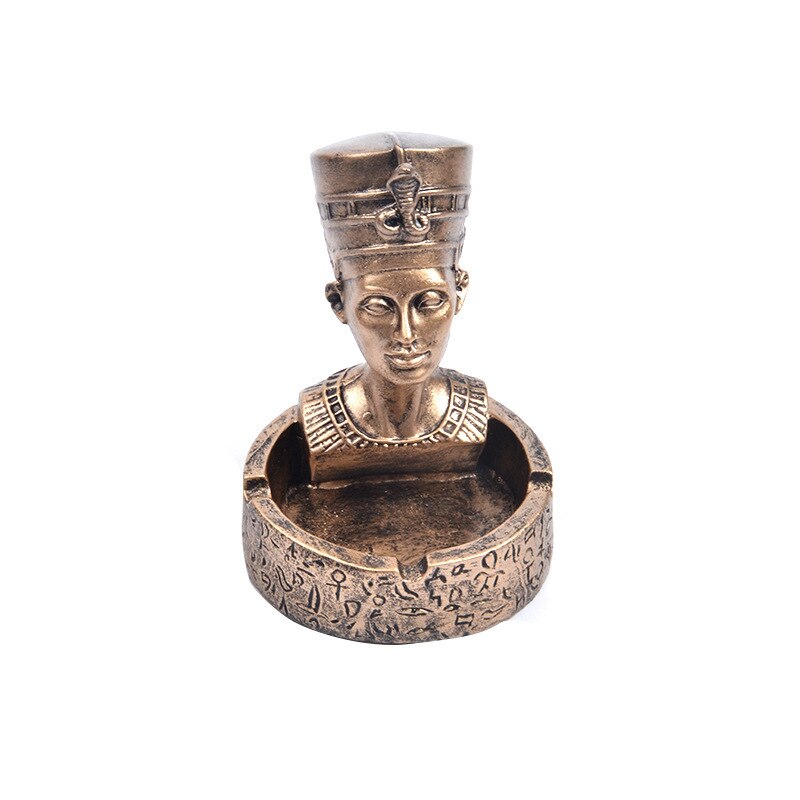Egyptische Figuur Asbak Schattige Hars Ambachten H... – Vicedeal