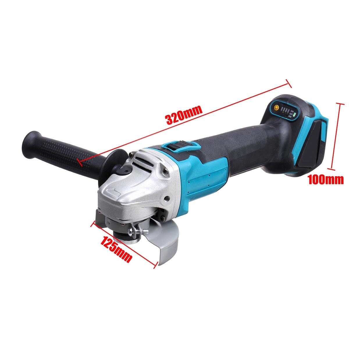 18V 100/125mm Variable 4 Speed Brushless Cordless ... – Grandado