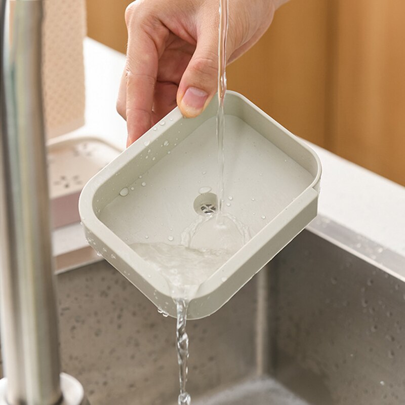 3 in 1 Soap Pumps Dispenser Container Sponge Holde... – Grandado