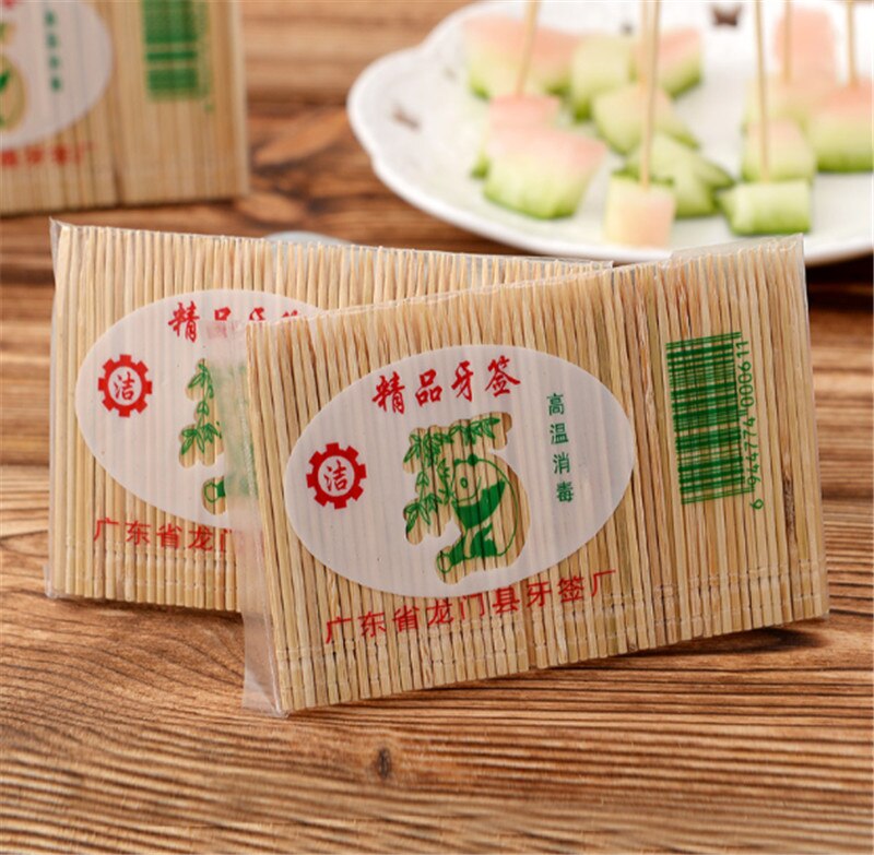 200PCS/Box Bamboo Toothpick Disposable Natural Too... – Grandado