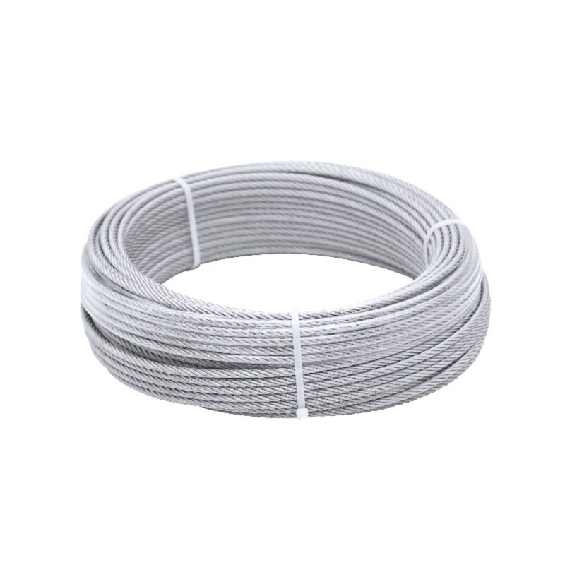 50m Stainless Steel 304 Soft Wire Rope Coated 3mm ... – Grandado