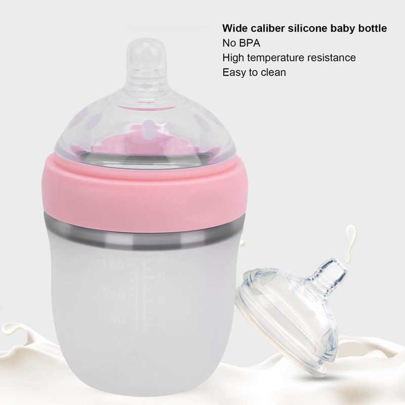 baby feeding bottle Silicone Portable Cute Baby Mi... – Vicedeal