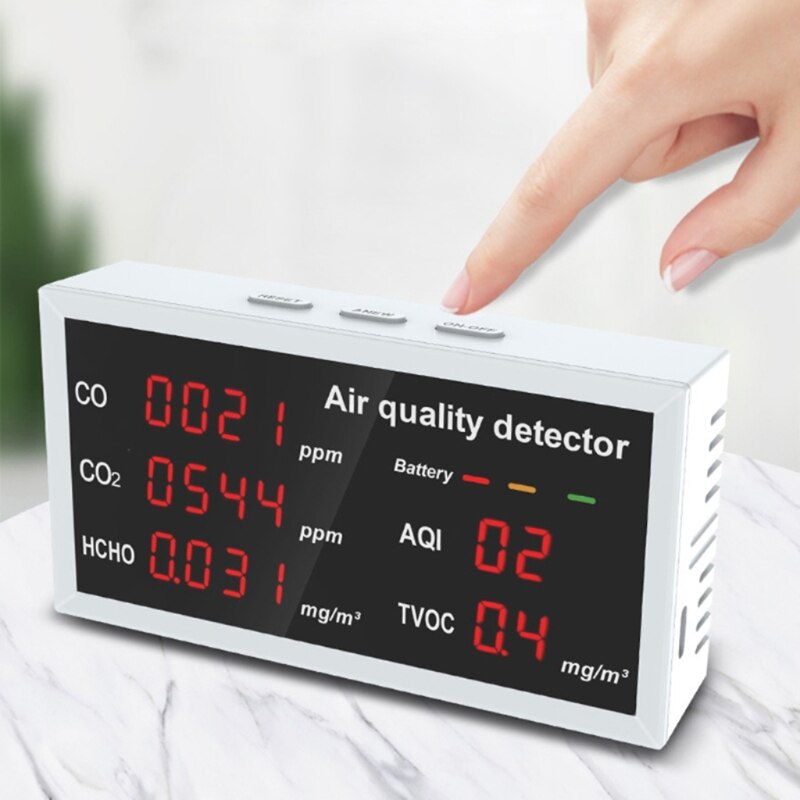 Formaldehyde Detector Kooldioxide Monitor Co Aqi T... – Vicedeal