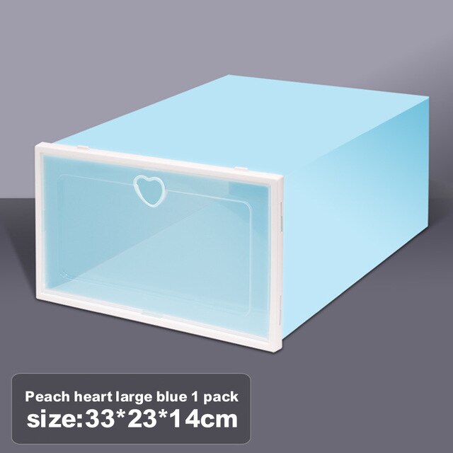 Stackable Shoe Storabe Box Foldable Plastic Organi... – Vicedeal