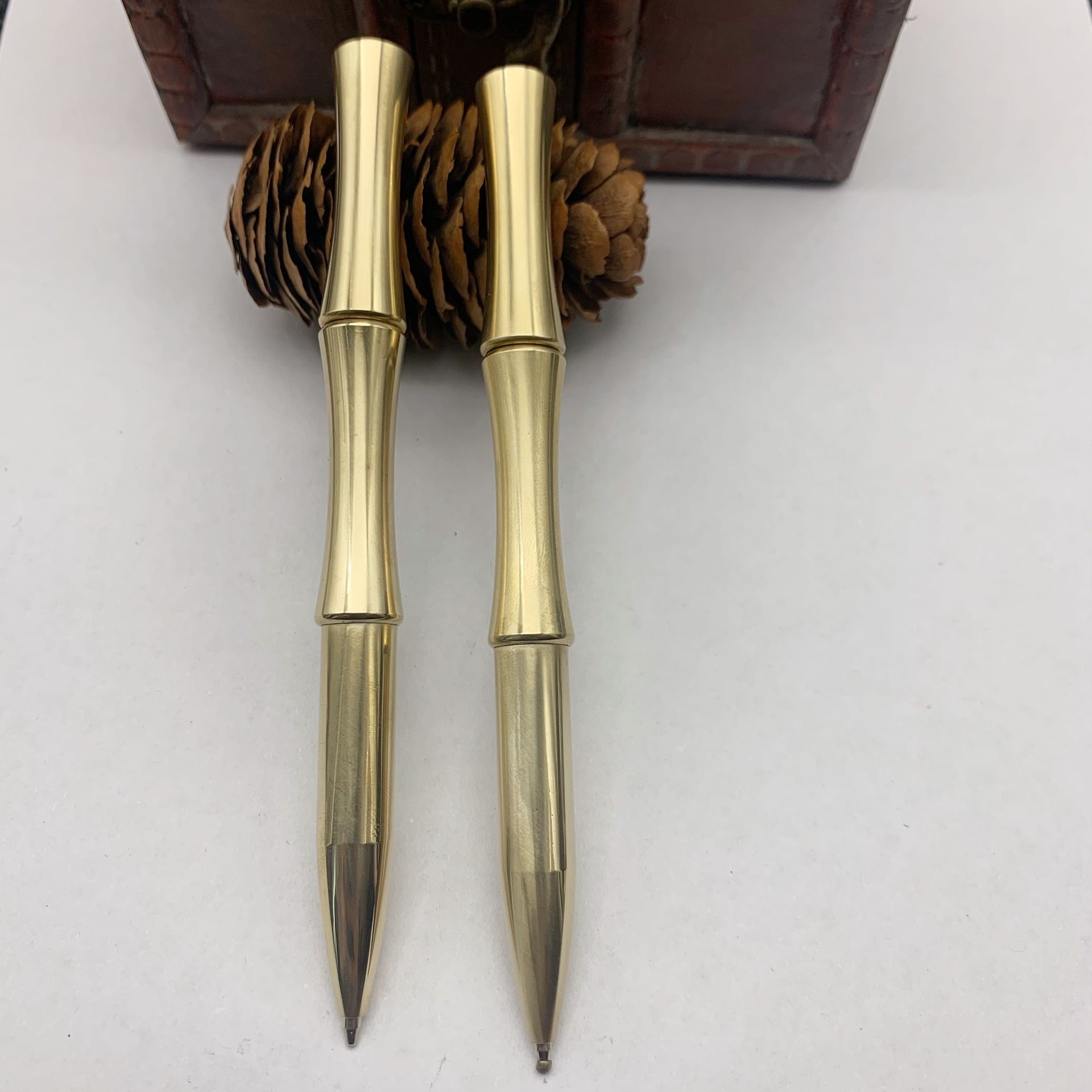 2PCS / Lot brass pen signature pen writing pen pen – Vicedeal