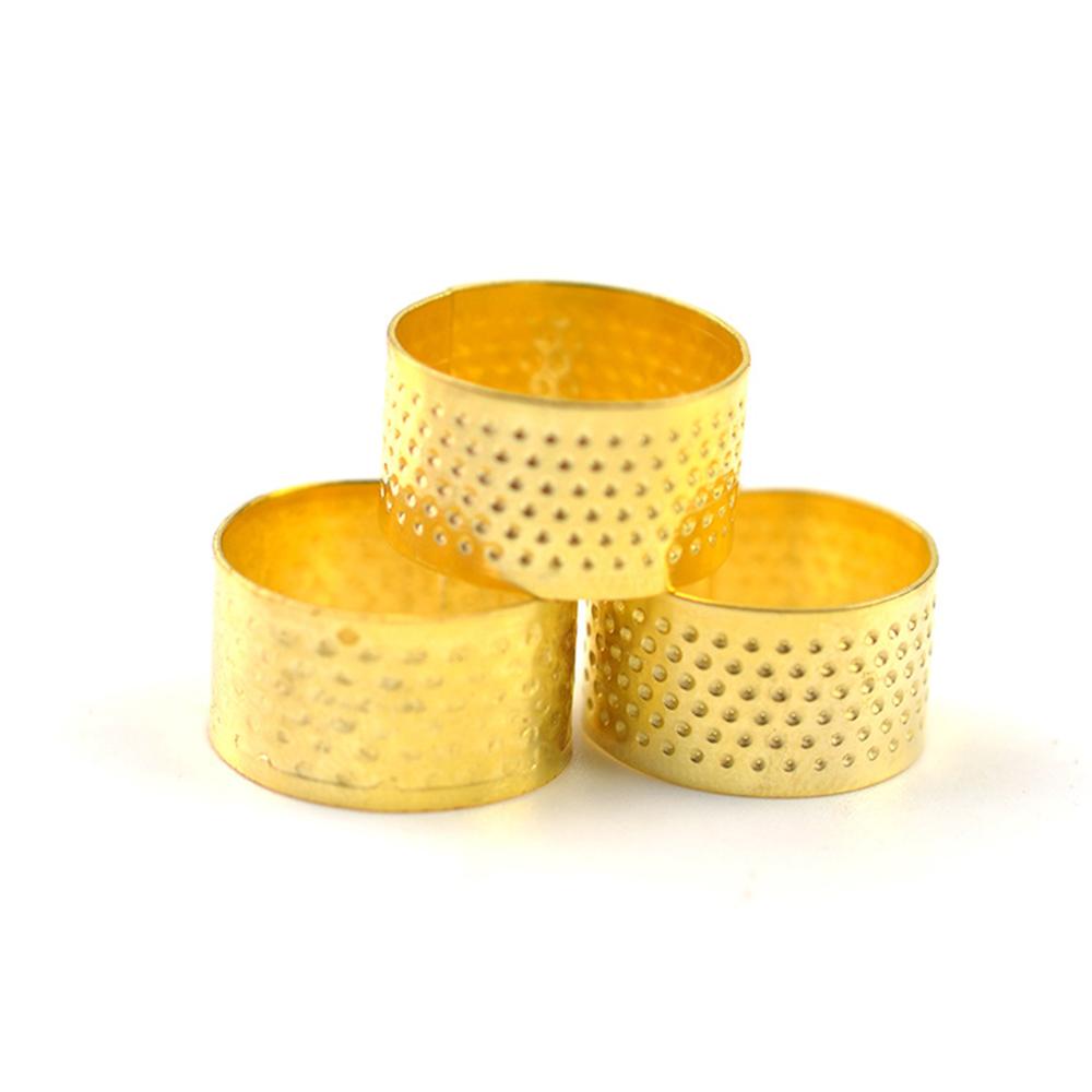 Antique Gold Copper Needle Thimble Finger Protecto... – Grandado