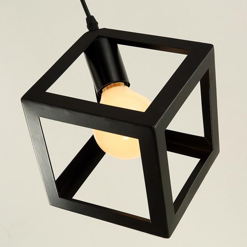 1pcs 16cm Cube Celling Covers For E27 Bulb Iron In... – Vicedeal