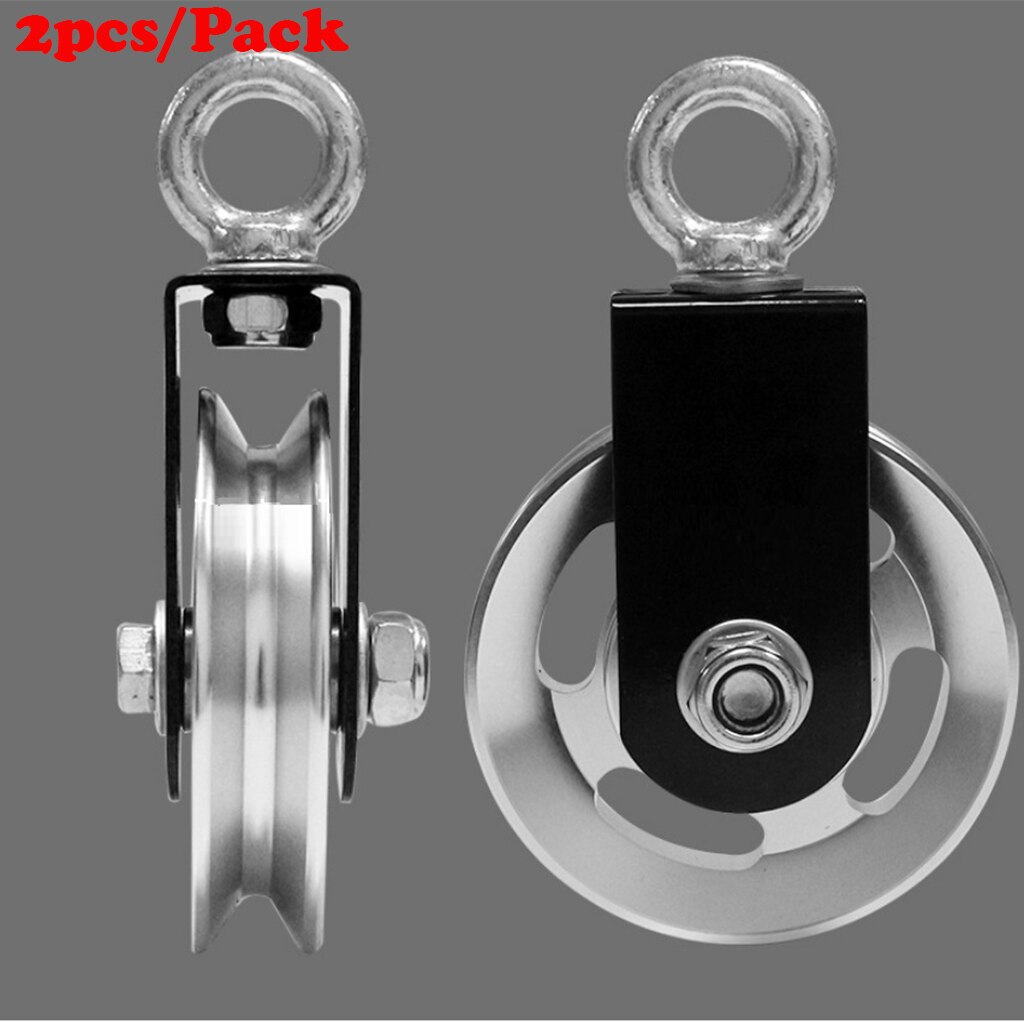 2 Stuks Single Wheel Swivel Katrol Fitness Lift Ka... – Grandado