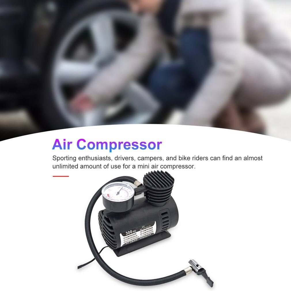 Mini Air Compressor Elektrische Pomp Abs Automotiv... – Grandado