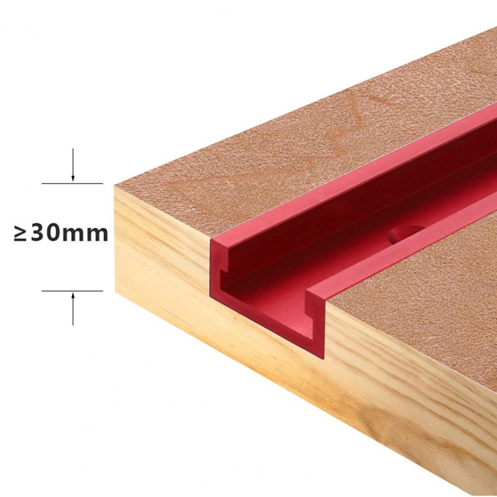 300/400/500mm Miter Slider Aluminium Alloy M6 T-Tr... – Grandado