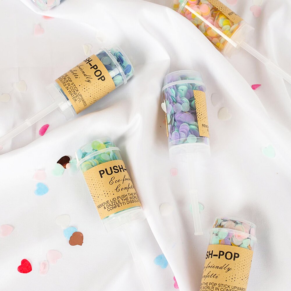 Colorful Push Party Poppers For Wedding Festival A... – Grandado