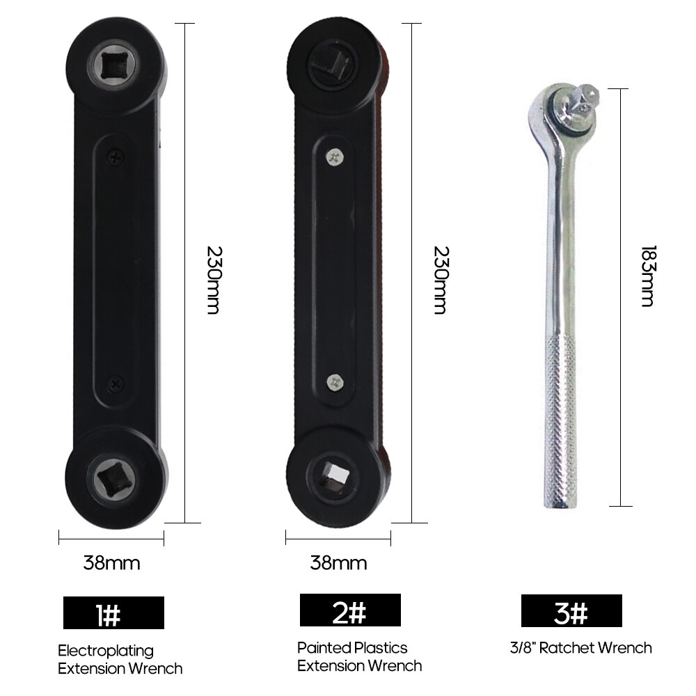 3/8" Universal Extension Wrench Home Mechanical Te... – Grandado