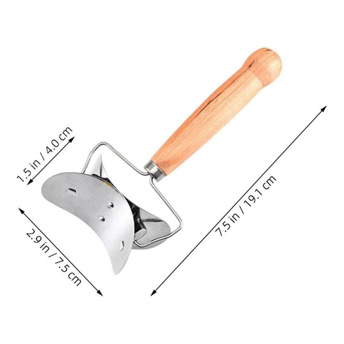 Stainless Steel Dumpling Wrappers Skin Dough Cutte... – Grandado