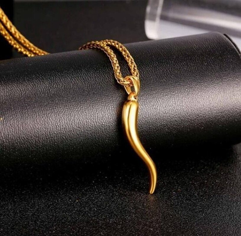 Italian Horn Necklace Chain Lucky Amulet Talisman ... – Vicedeal
