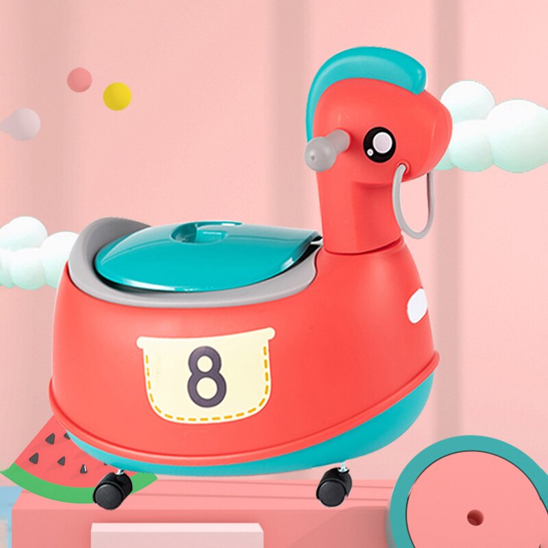 Children's Pot Soft Baby Potty Plastic Road Pot In... – Grandado
