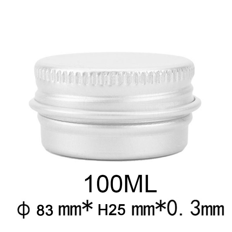 1PC 5-250ML Empty Aluminium Tin Sample Container C... – Grandado