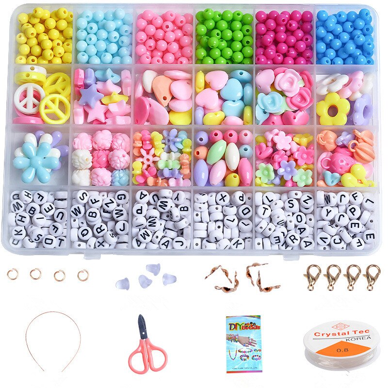 DIY Handmade Beaded Toy with Accessory Set Childre... – Grandado
