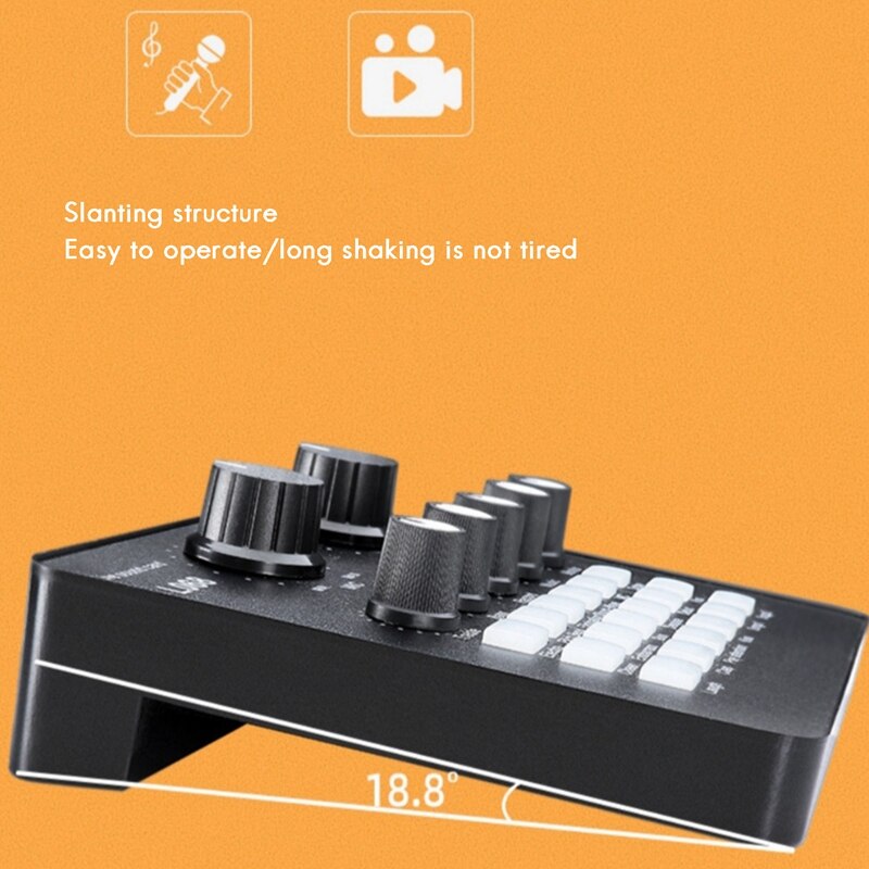 Sound Card Built-in Multiple Sound Effects USB Com... – Vicedeal