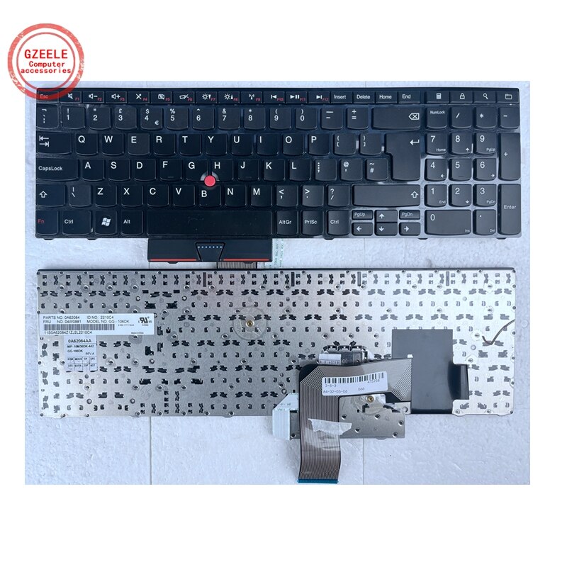 GZEELE UI Keyboard FOR LENOVO FOR Thinkpad Edge E5... – Vicedeal