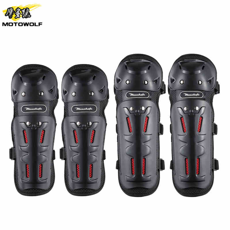 Motorcycle motocross bicycle Knee pad elbow pad Kn... – Grandado