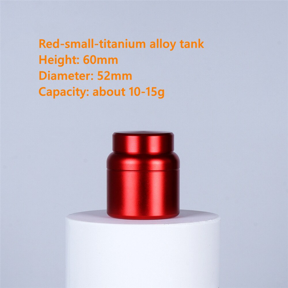 Cylinder Sealed Metal Tea Can Coffee Spice Tea Con... – Grandado