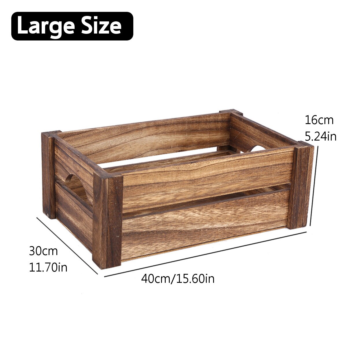 Multiple Size Retro Fruit Crate Desktop Organizer ... – Vicedeal