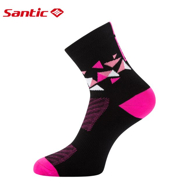 Santic Antiseptic Pink Socks Running Marathon Bike... – Vicedeal