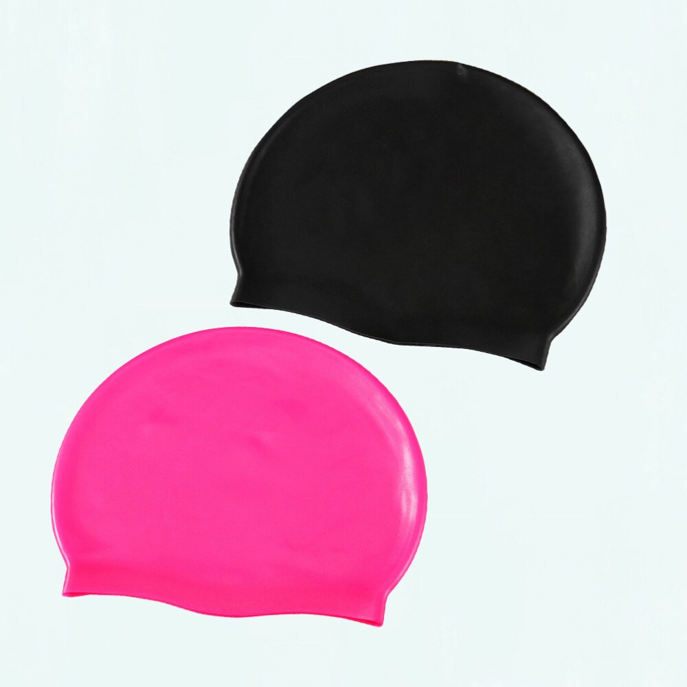 2pcs Unisex Silicone Swimming Cap Waterproof Swim ... – Vicedeal