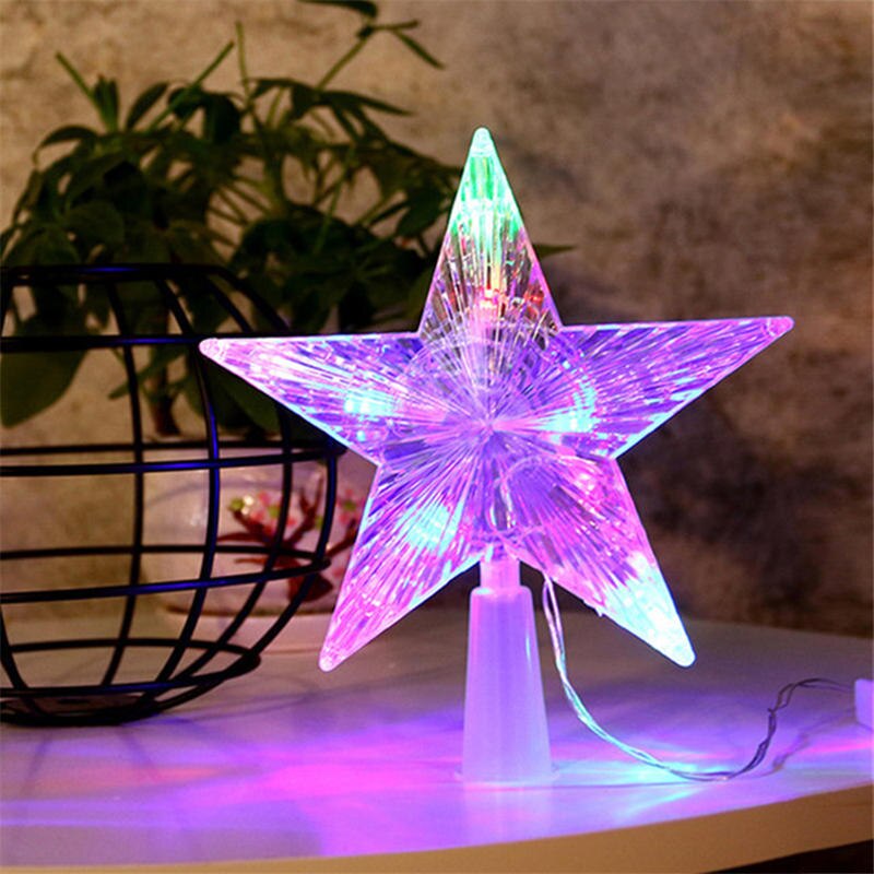 Christmas Tree Star Topper LED Lighted Star for Ch... – Grandado