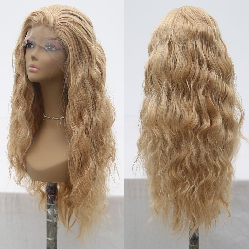 Bombshell Water Wave Synthetic Lace Front Wig Mix ... – Vicedeal