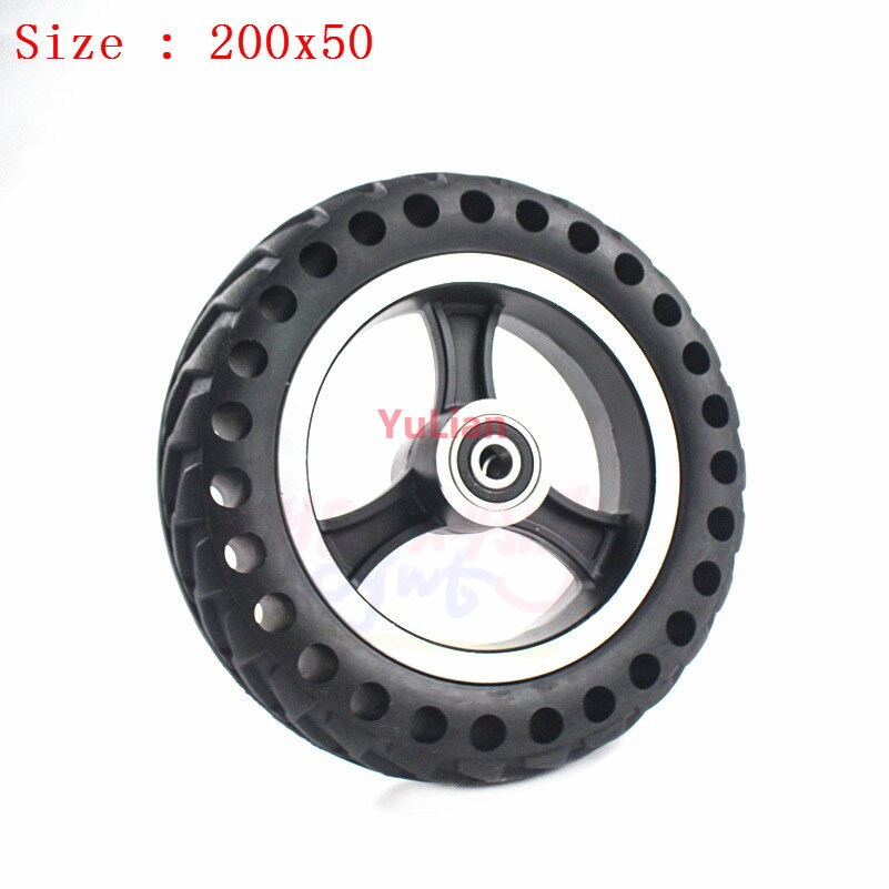 200x50 soild wheel 8-inch folding electric scooter... – Grandado