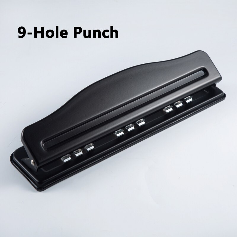 KW-trio 9-Hole Paper Punch Handheld Metal Hole Pun... – Grandado