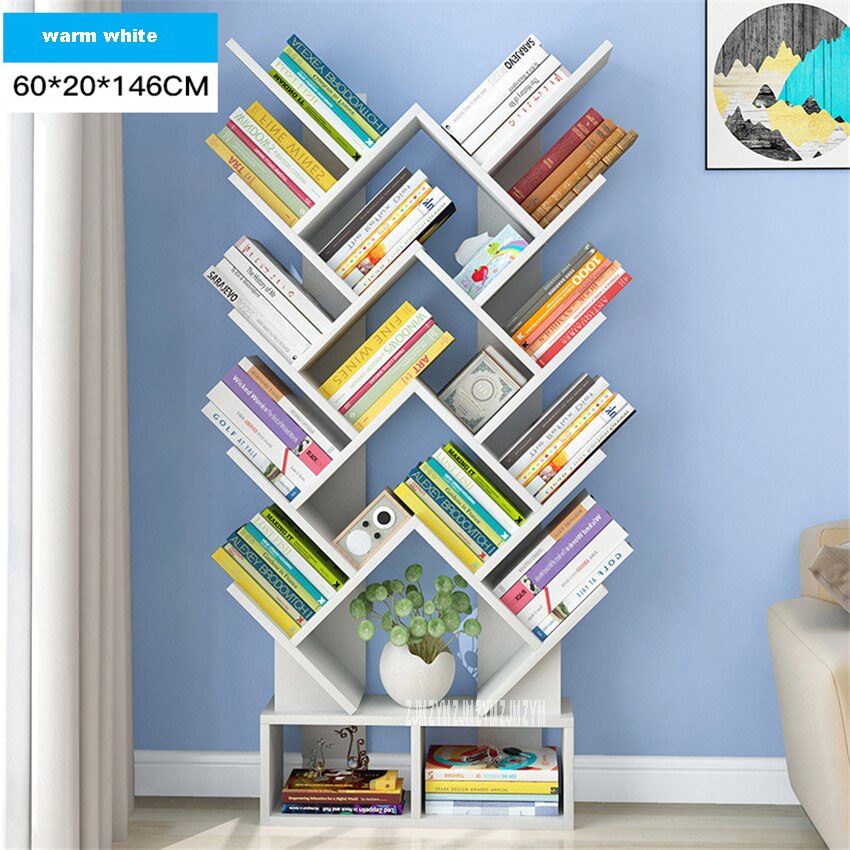 L163 Density Board Bookshelf Modern Simple Living ... – Grandado