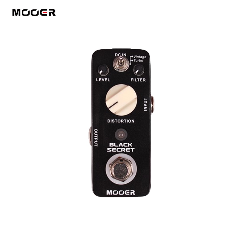 Mooer black secret micro mini distortion elektrisk... – Grandado