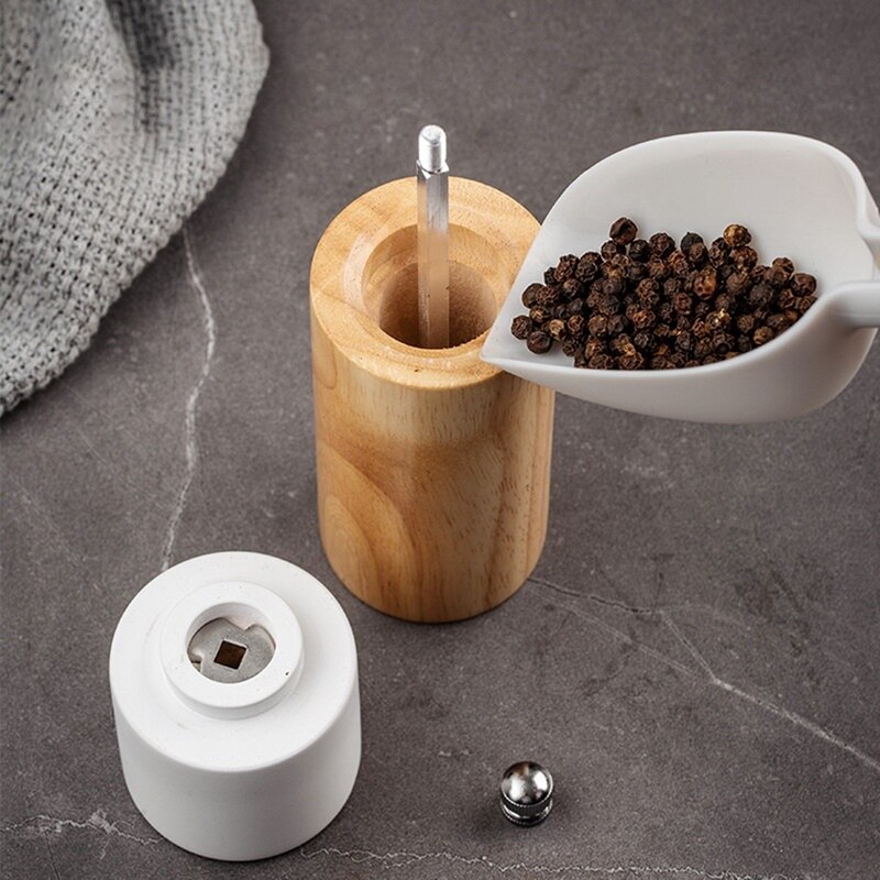 Mini Manual Pepper Grinder Wooden Salt&Pepper ... – Vicedeal