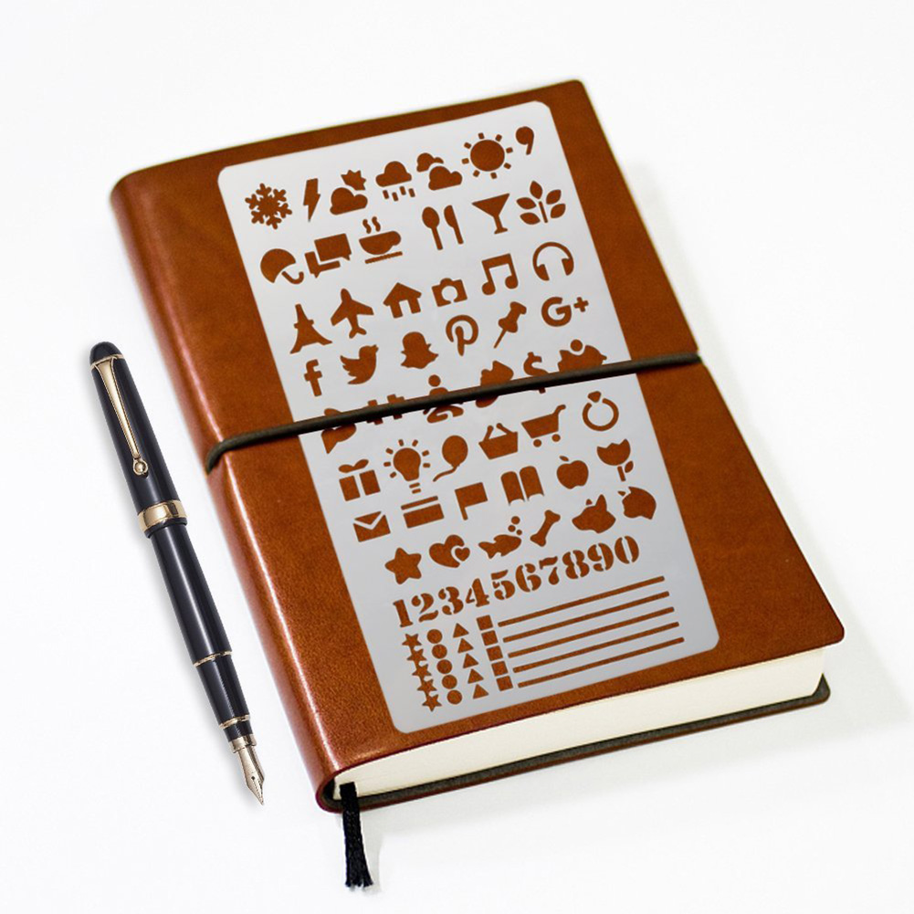 20pcs Journal Stencils Stationery Notebook Scrapbo... – Vicedeal