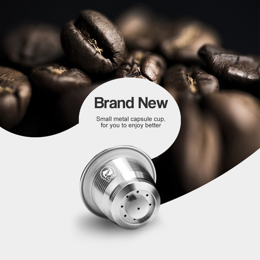 Nespresso Reusable Coffee Capsule Stainless Steel ... – Grandado