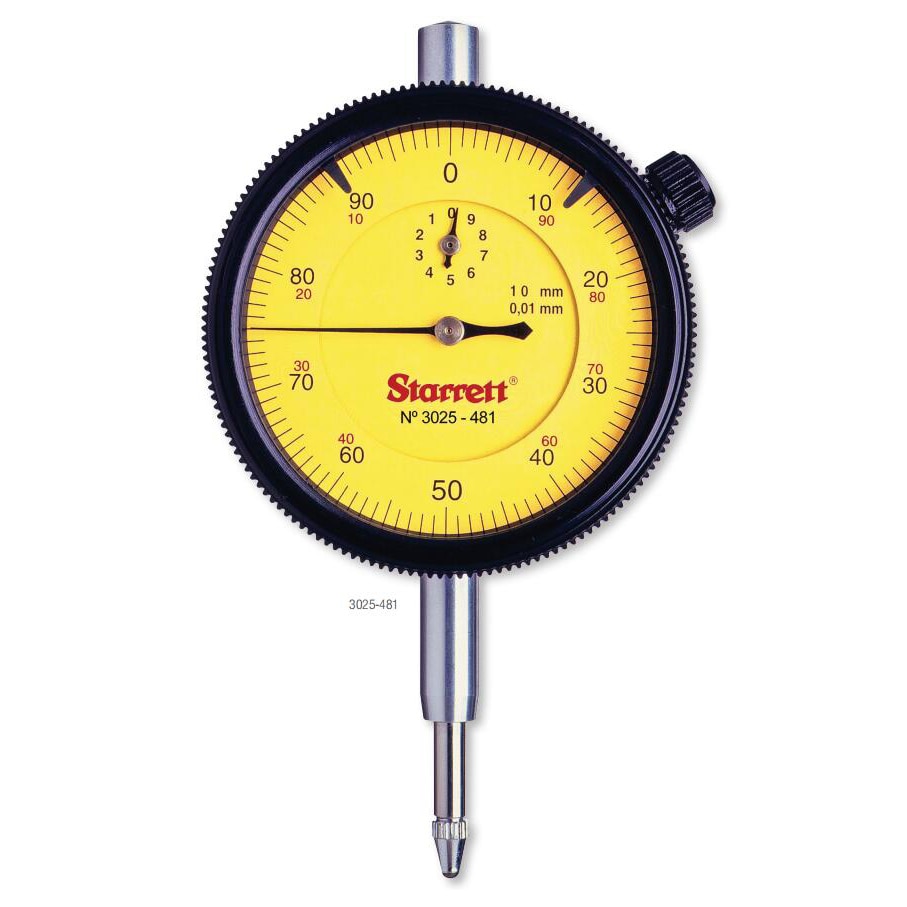 STARRETT 3025-481/5 3025-481 Dial Indicator, 0-5/1... – Grandado