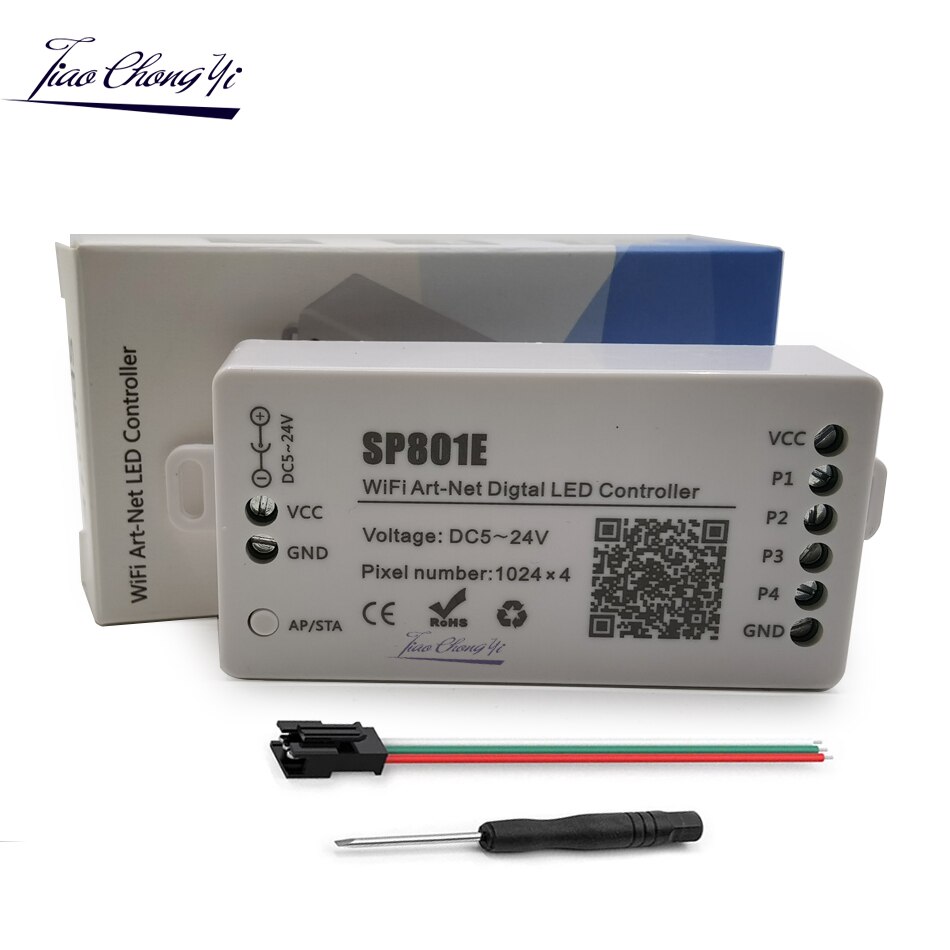 SP801E WiFi Magie LED Controller LED Matrix Panel ... – Grandado