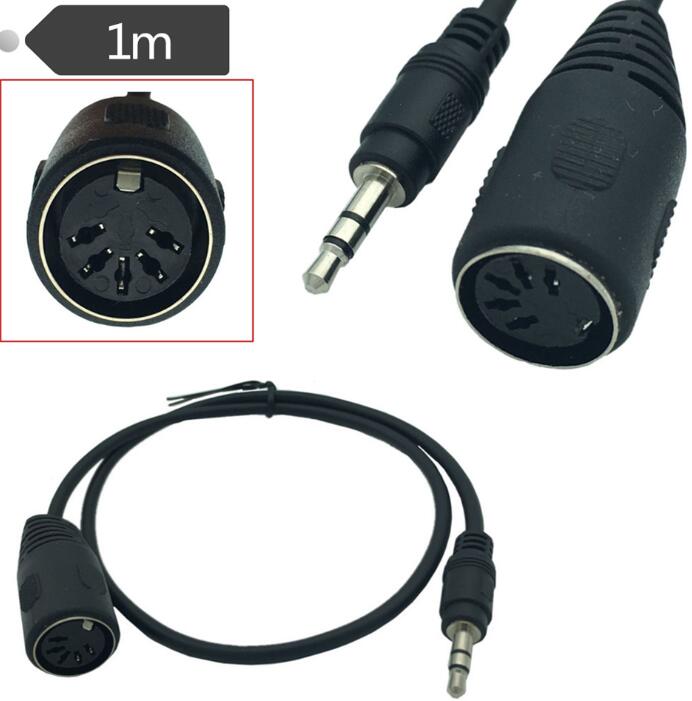 DIN to 3.5mm Cable, 50CM 5 Pin DIN Female to 3.5MM... – Grandado
