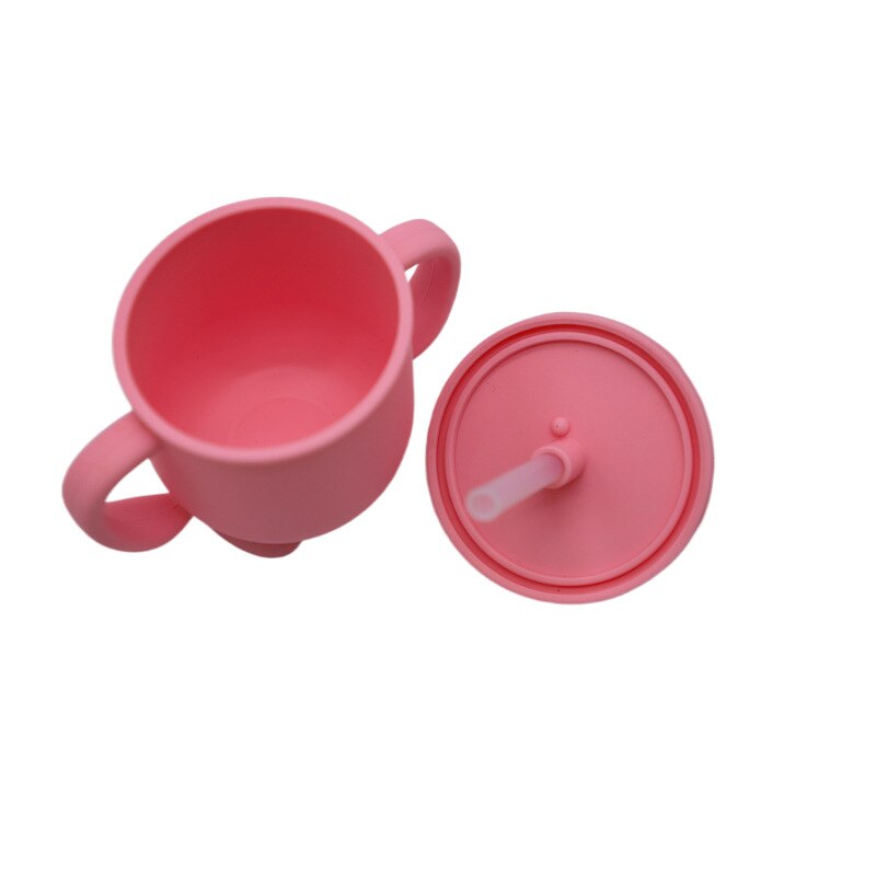 Baby Silicone Feeding Cup Baby Training Cups Drink... – Grandado